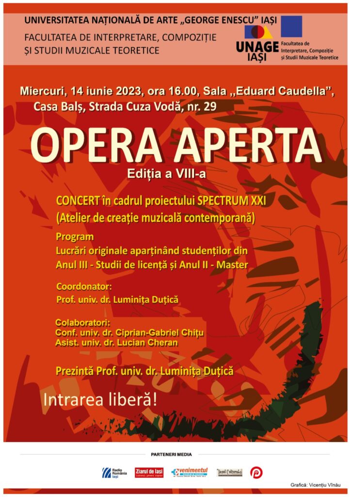 Opera Aperta ediția a VIII-a - Universitatea Națională de Arte "George ...