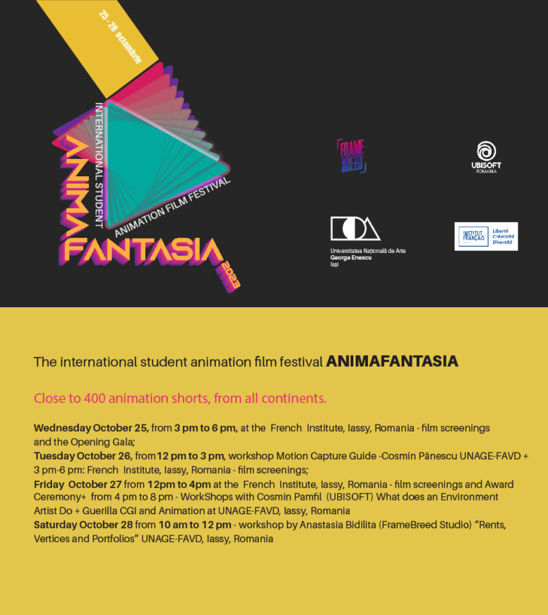 International Student Animation Film - Animafantasia - Universitatea ...